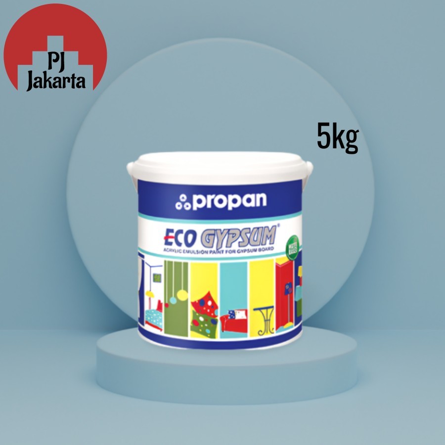 Jual Propan Eco Gypsum 4050 White 5 kg / Cat Plafon | Shopee Indonesia