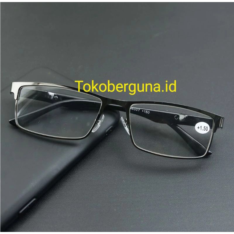Jual Kacamata Baca Frame Logam FN 600 Original | Shopee Indonesia