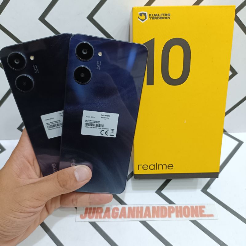 Jual Realme 10 Ram 8/256GB 4/128GB Hp Second Seken Bekas Fullset ...