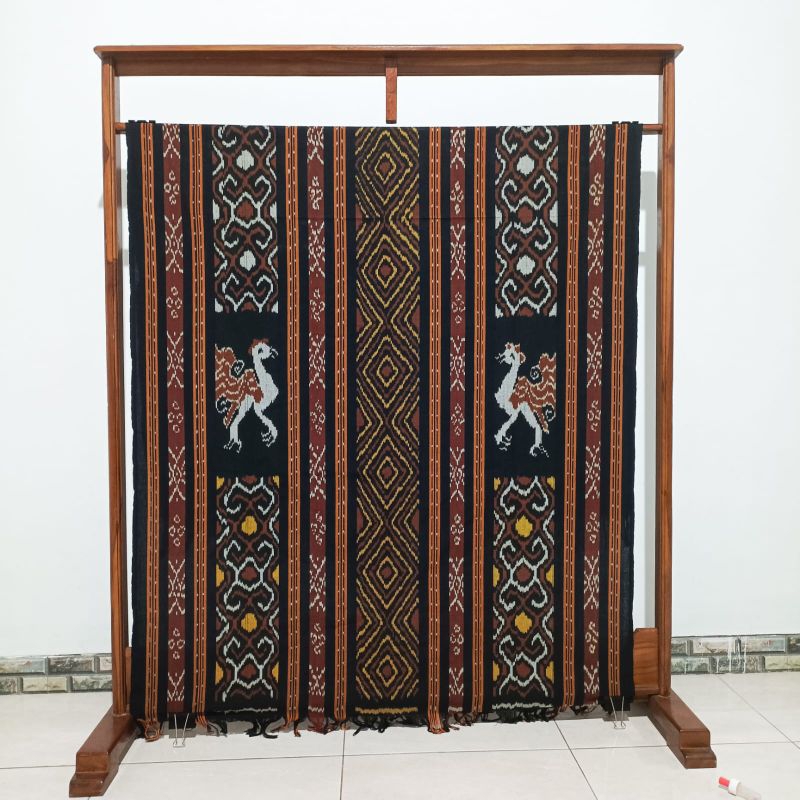 Jual Kain Asmat Papua Tenun Papua Kain Papua Tenun Motif Papua Coklat ...