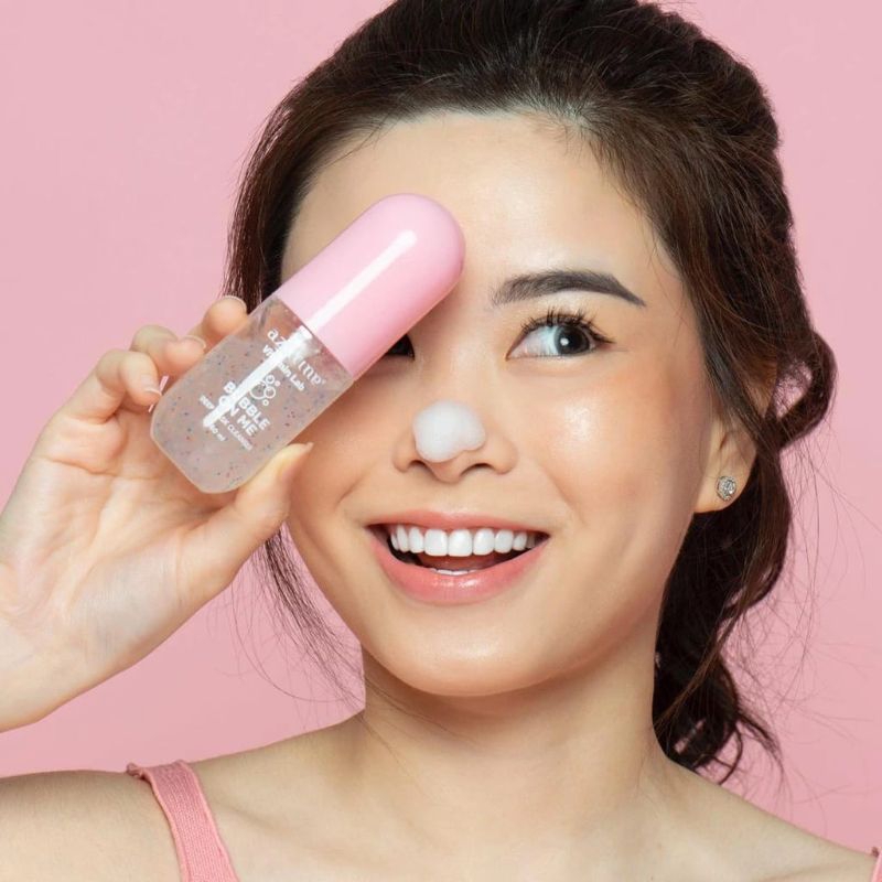 Jual AZARINE bubble on me vitamin lab deep mask cleanser | Shopee Indonesia