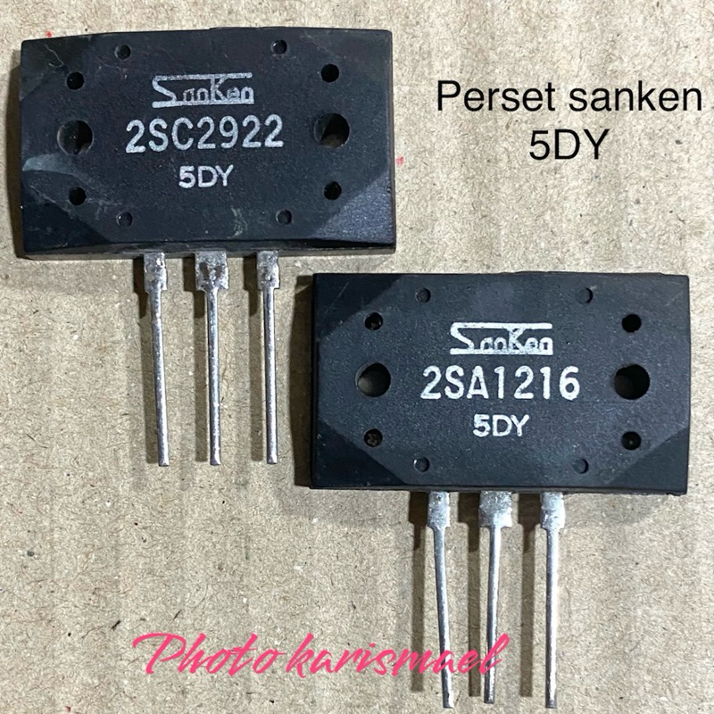 Jual Transistor Sanken 5dy 2SC2922 2SA1216 Original | Shopee Indonesia