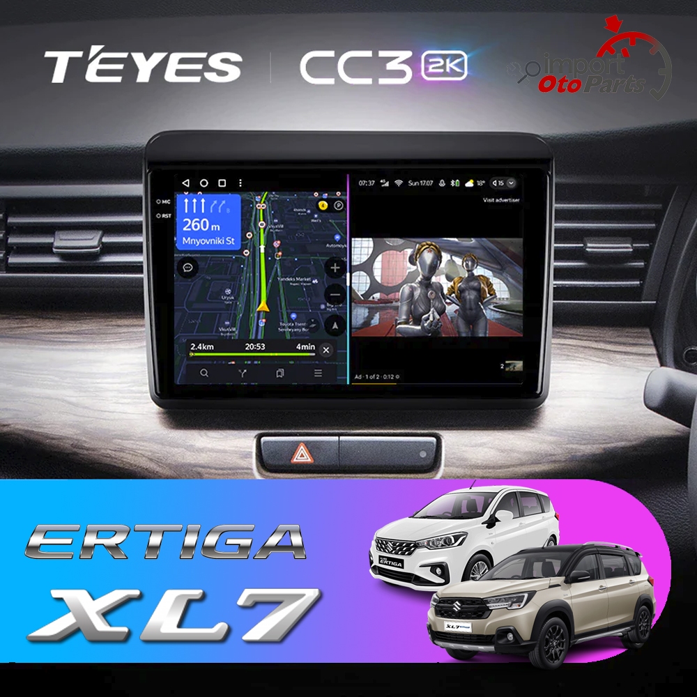 Jual Head Unit TEYES CC3 / CC3 2K All New Ertiga / XL7 | Shopee Indonesia