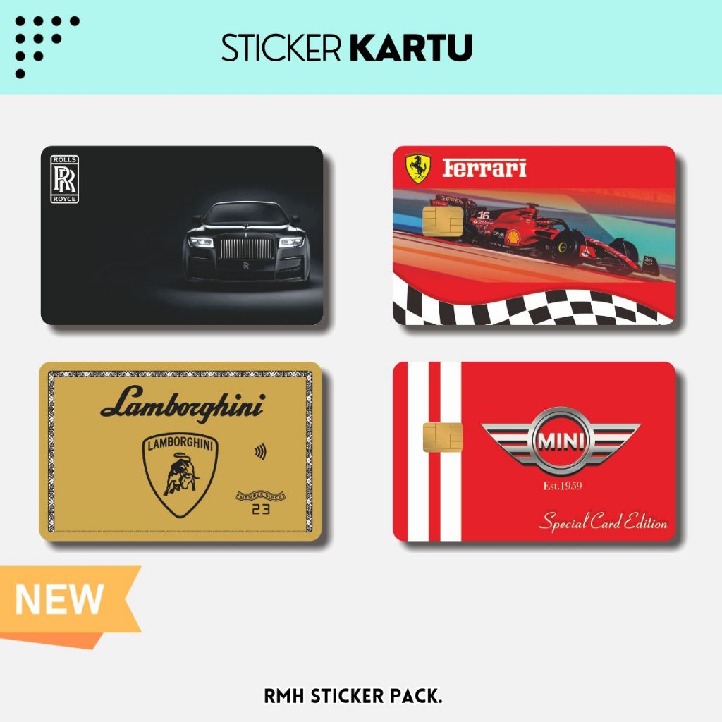 Jual Sticker Kartu ATM | Flazz | E-M0ney / Skin Card / Garskin Kartu ...