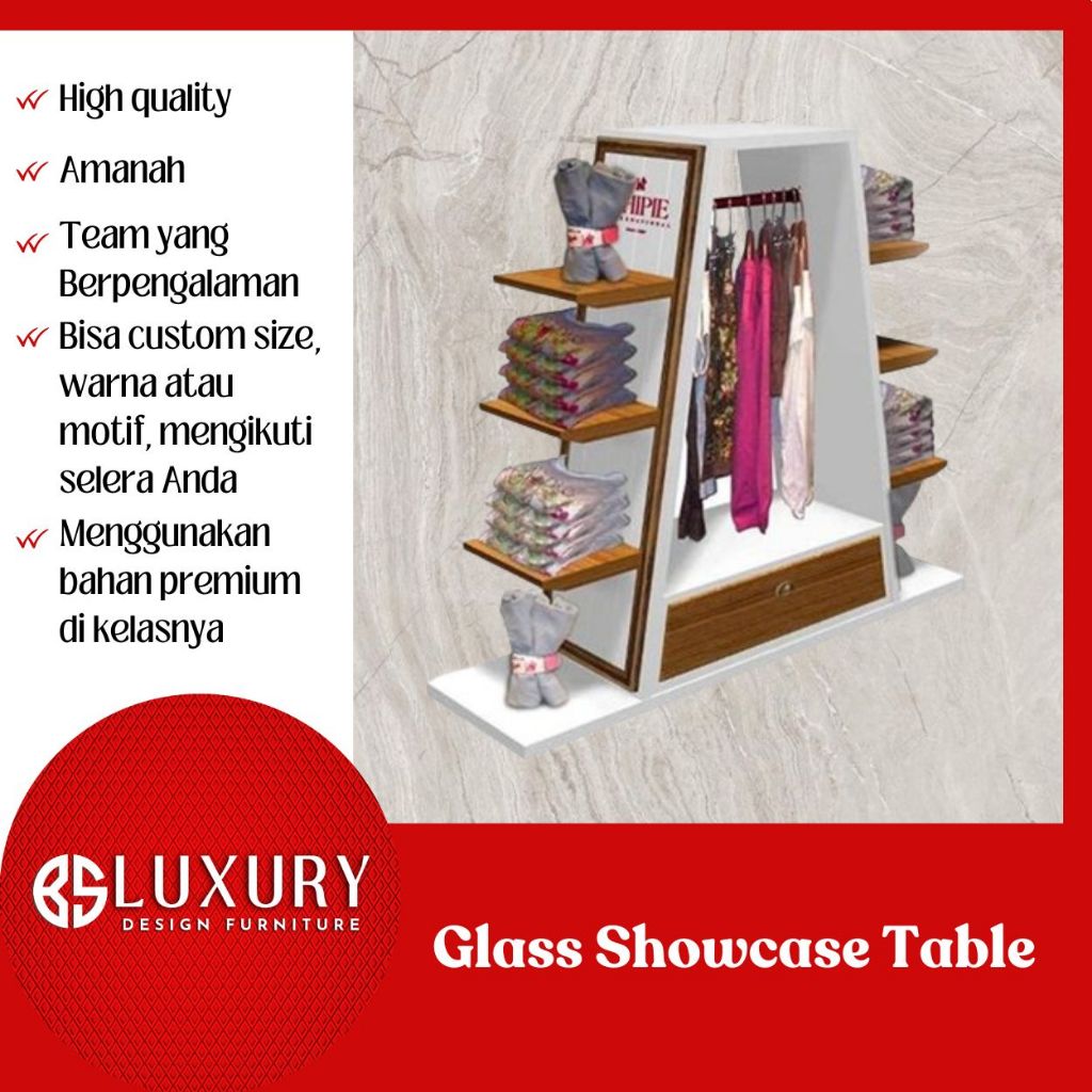 Jual Rak dan Gantungan Display Pakaian Stand Display Baju Mall Toko DLL ...