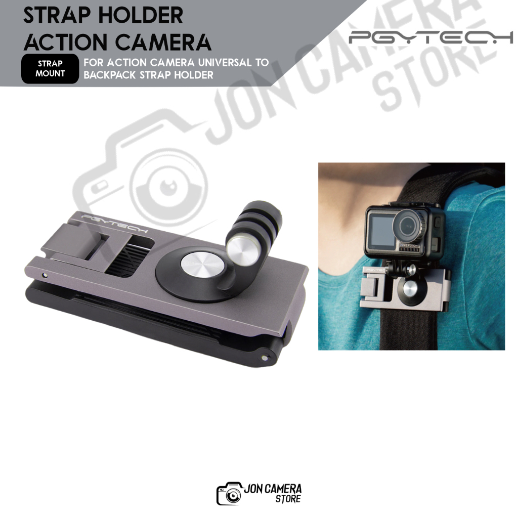 Jual Pgytech Strap Holder Action Camera Mount untuk Tas Strap to ...