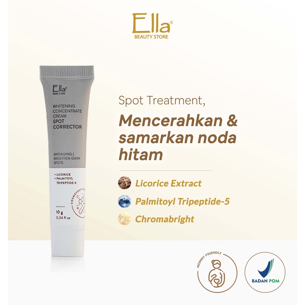 Jual Ella Skincare Whitening Concentrate Cream Spot Corrector with ...