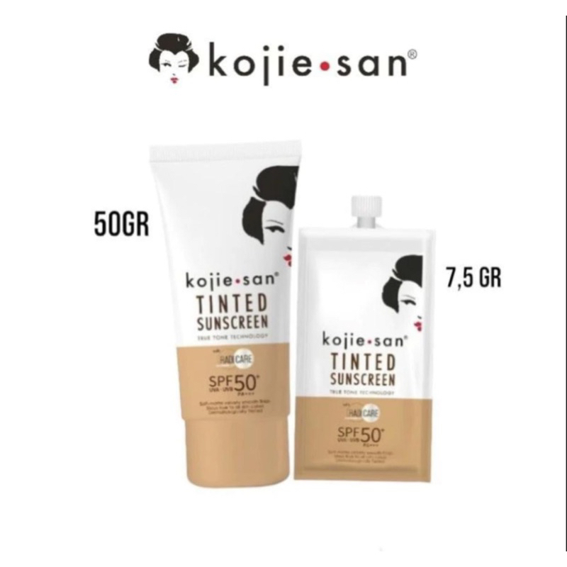 Jual Kojie san Sunscreen SPF 50 PA+++ | Kojie san Tinted Sunscreen true tone SPF 50 PA ...
