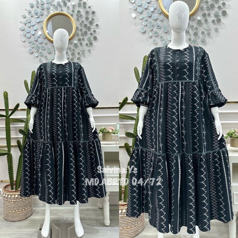 Jual SALE SALVINA Ys midi bordir aina ANDINI | Shopee Indonesia