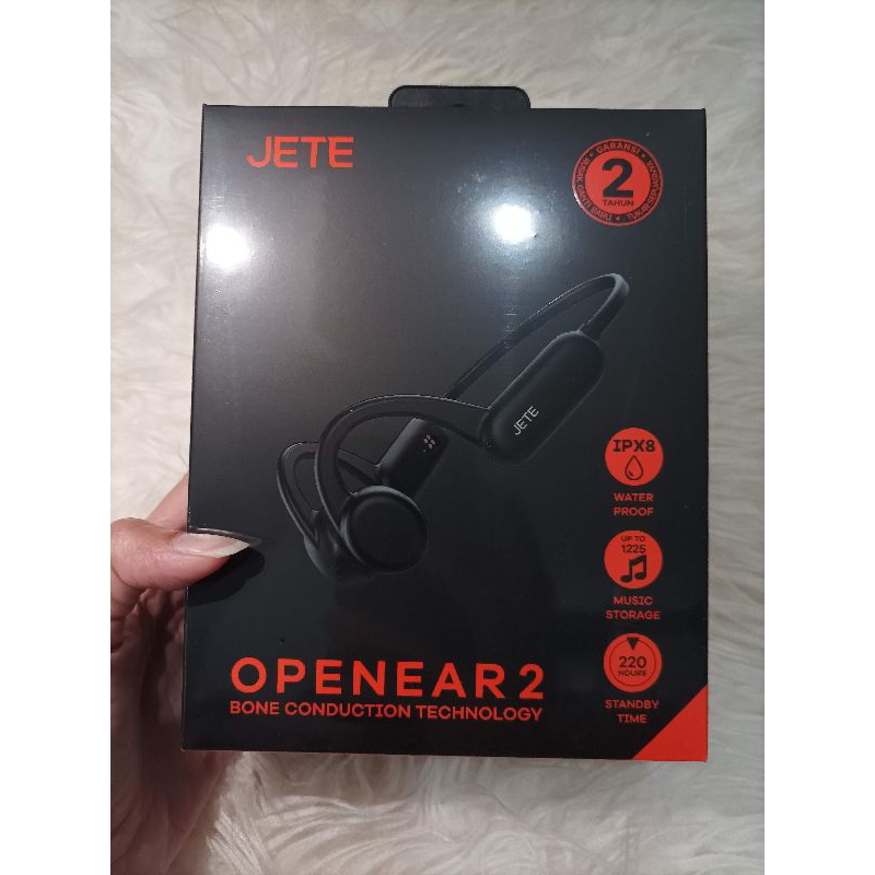 Jual Headset wireless JETE Openear 2 Bone Conduction IP X8 (water proof ...