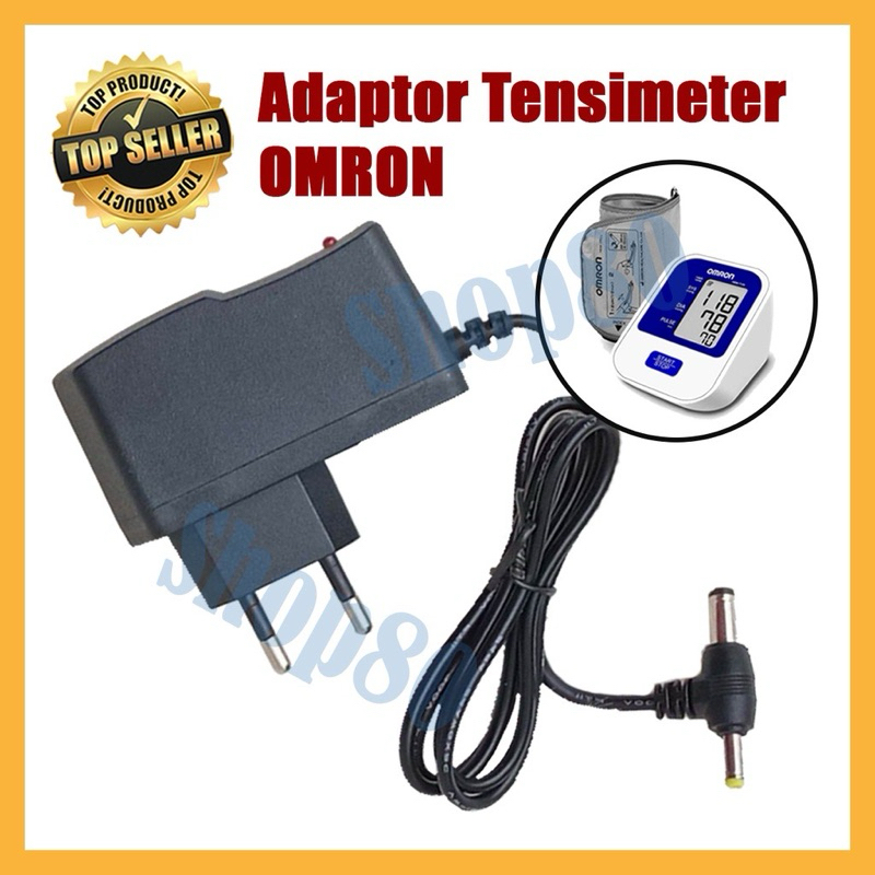 Jual ADAPTOR OMRON TENSIMETER DIGITAL 6V 1A AC Adaptor Omron Tensimeter | Shopee Indonesia