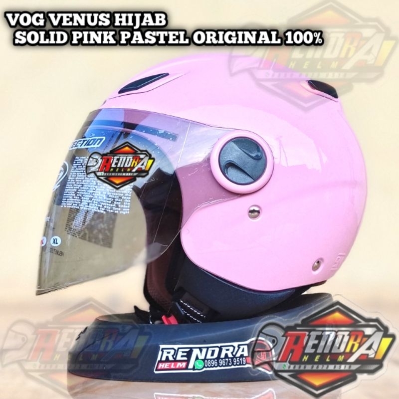 Jual Helm VOG VENUS HIJAB SOLID ORIGINAL 100% | Shopee Indonesia