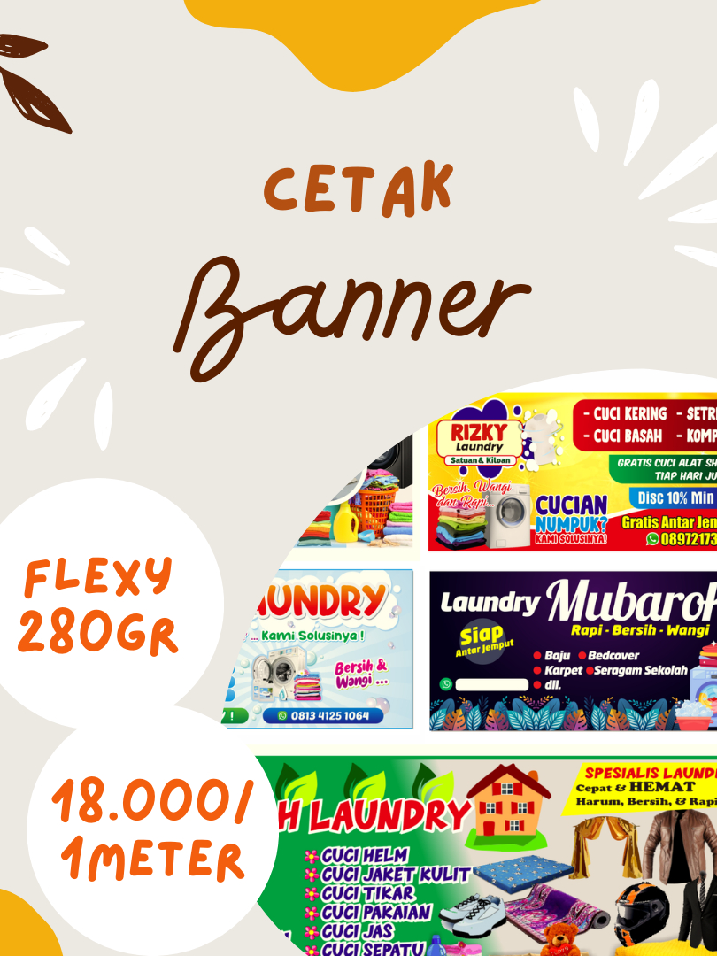 Jual Banner Custom | Shopee Indonesia