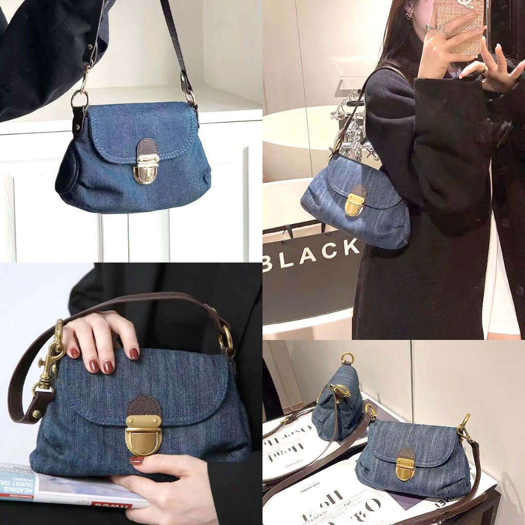 Jual Sedoratas - JEANS TOTE BAG Jeans Tas Shoulderbag Denim Tas Bahu ...