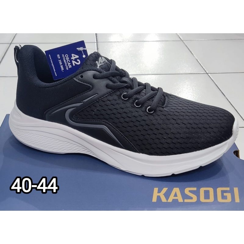 Jual Sepatu Kasogi Anak SMP SMA/Pria Kerja Kuliah Hitam Terbaru Murah ...