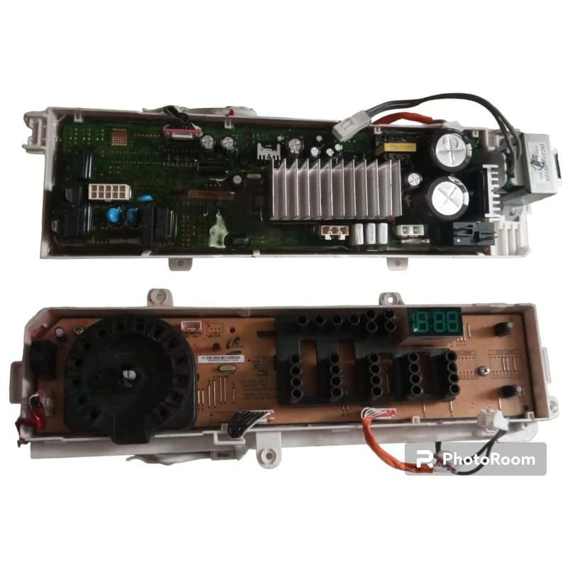 Jual modul PCB mesin cuci front loading Samsung inverter DC92-01881G ww75k5210yw | Shopee Indonesia