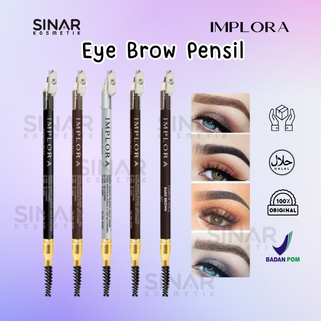 Jual Implora Pensil Alis/ Soft Brow Pensil | Shopee Indonesia
