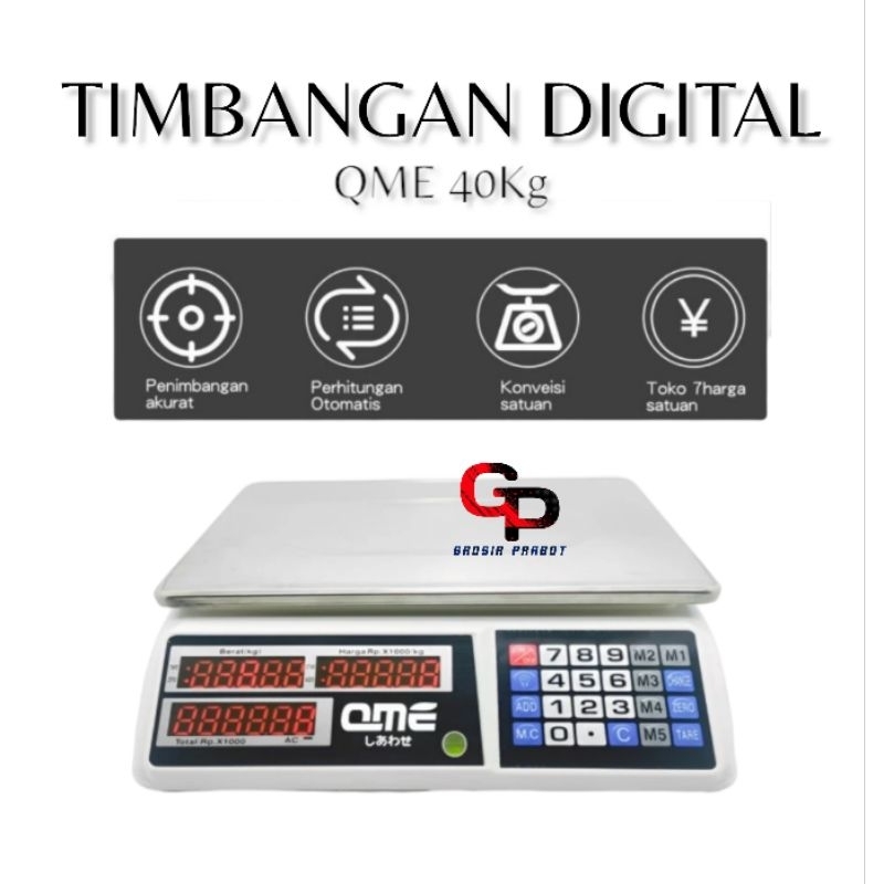 Jual Timbangan Digital 40 Kg | Timbangan Buah Digital | Timbangan ...