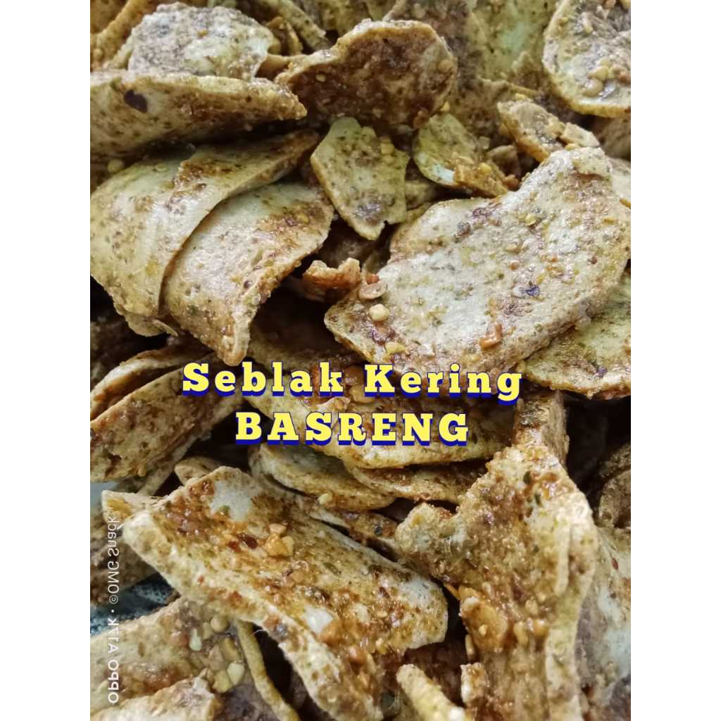 Jual Seblak kering basreng bumbu kacang 250g / basreng pedas / sebring ...