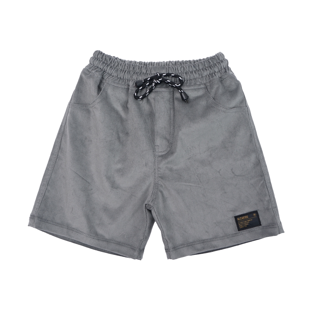 Jual ALCA - Board Short Corduroy Anak - Gray | Shopee Indonesia