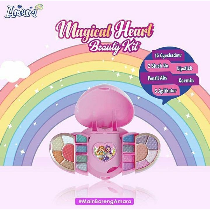 Jual Amara Beauty Bag Make Up Kit Fantasy Miror Princess Bag Hadiah ...