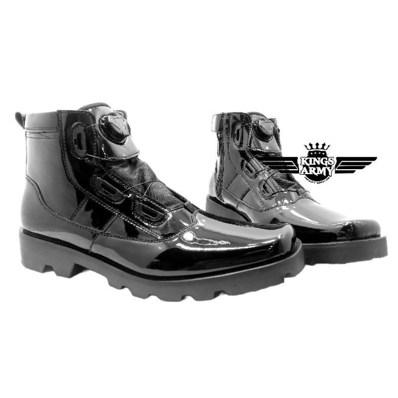 Jual Sepatu PDH Radial Tali putar Merk Kings Army Type KA-036 | Shopee ...