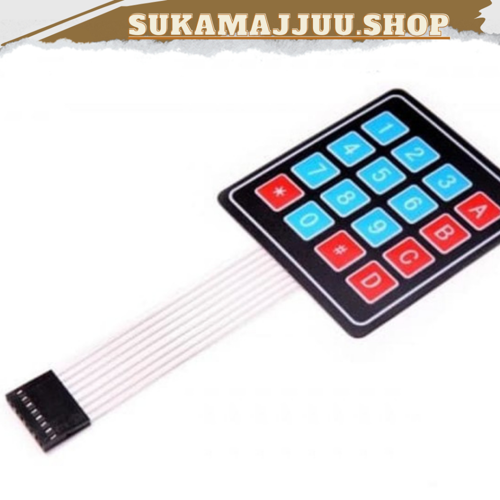 Jual KEYPAD ARDUINU PERTAMINI||KEYPAD 4X4 MATRIX ARRAY 16 KEY MEMBRANE ... Jual KEYPAD ARDUINU PERTAMINI||KEYPAD 4X4 MATRIX ARRAY 16 KEY MEMBRANE ...