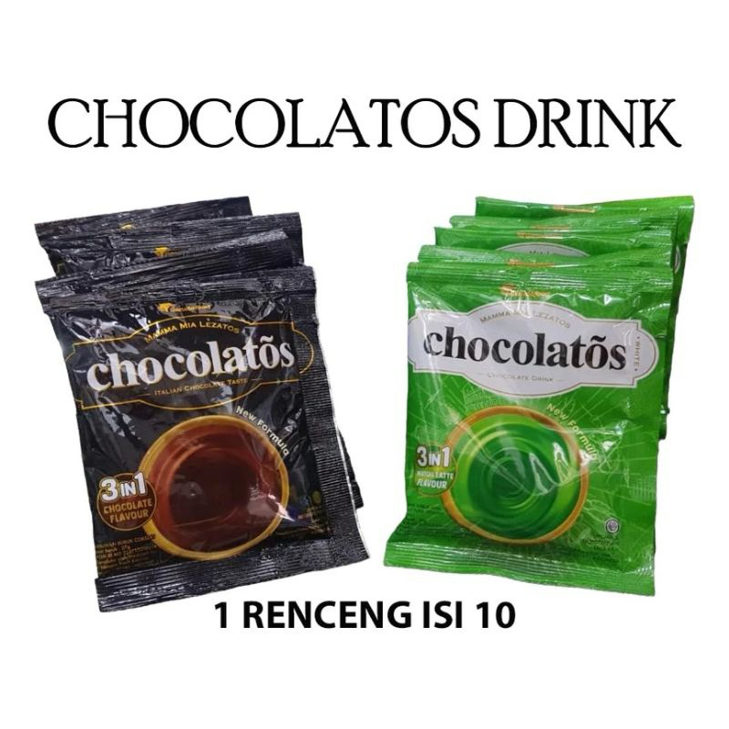 Jual CHOCOLATOS SACHET ISI 10 PCS | Shopee Indonesia