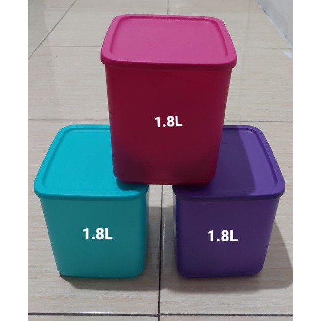 Jual ORIGINAL TUPPERWARE TOPLES SUMMER LARGE 1.8L 3PC | Shopee Indonesia