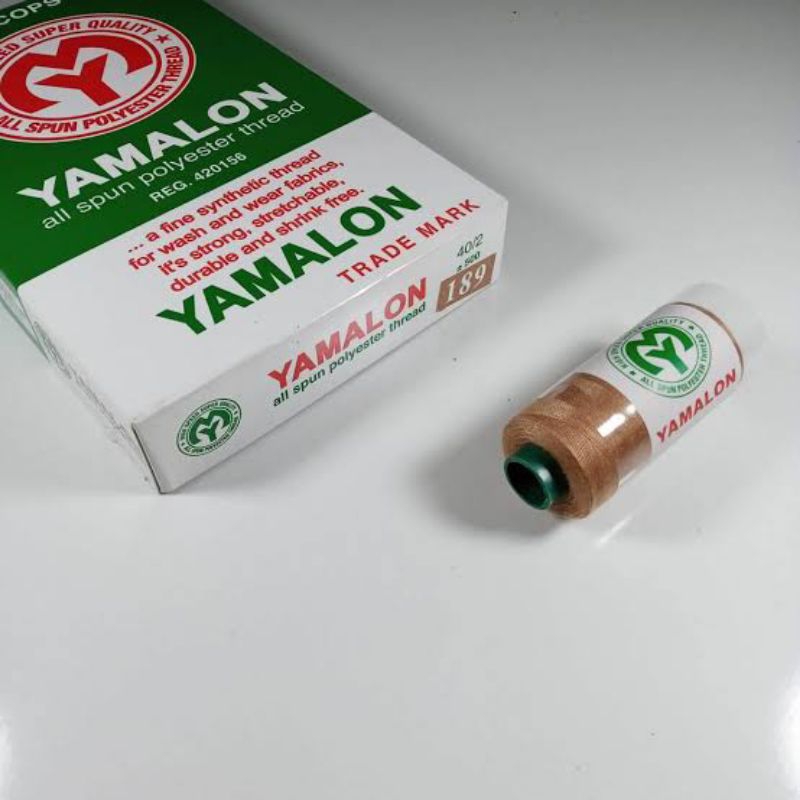 Jual Yamalon Benang Jahit 500 yard Kode Warna 189 Murah/Grosir/Viral ...