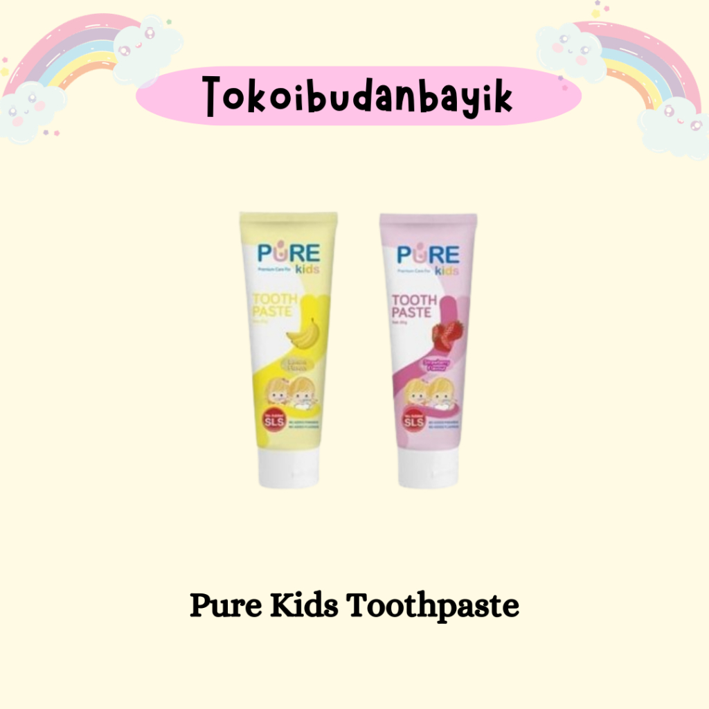 Jual Pure Kids Toothpaste/Pasta Gigi Pure Kids | Shopee Indonesia