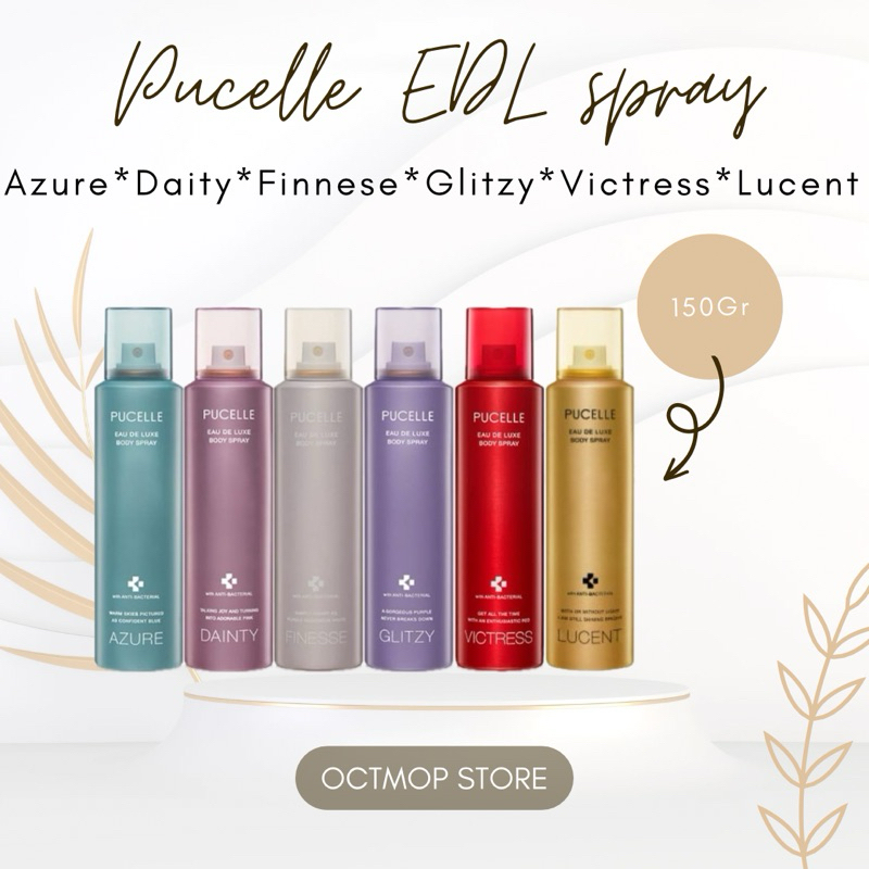 Jual PUCELLE EDL SPRAY SERIES | Shopee Indonesia