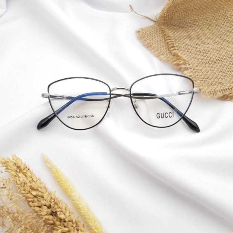Jual KACAMATA MINUS WANITA CAT EYE FRAME TIPIS LENSA PHOTOCROMIC ...