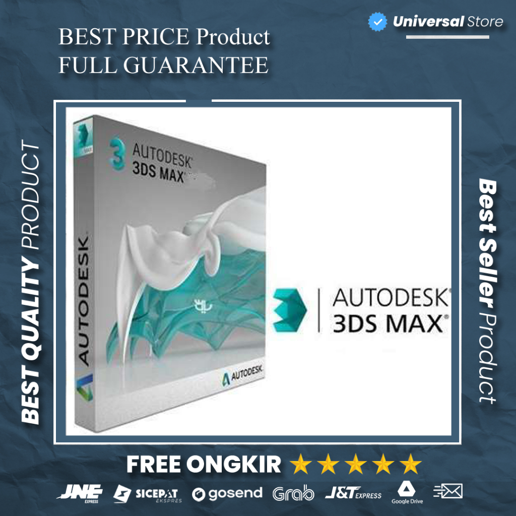 Jual Program 3DS MAX 3DSMAX Fullpack Full Version Vray Coronarenderer ...