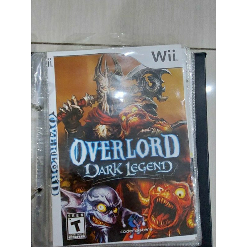 Jual KASET GAME NINTENDO WII - OVERLORD DARK LEGEND | Shopee Indonesia
