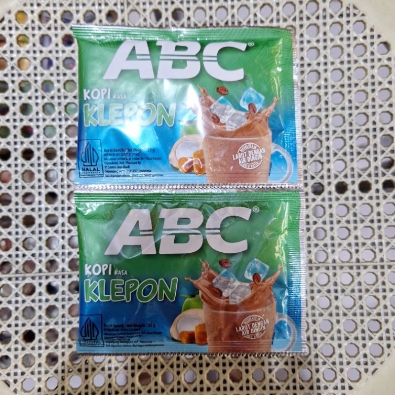 Jual kopi ABC klepon 1 renteng isi 10 pcs | Shopee Indonesia
