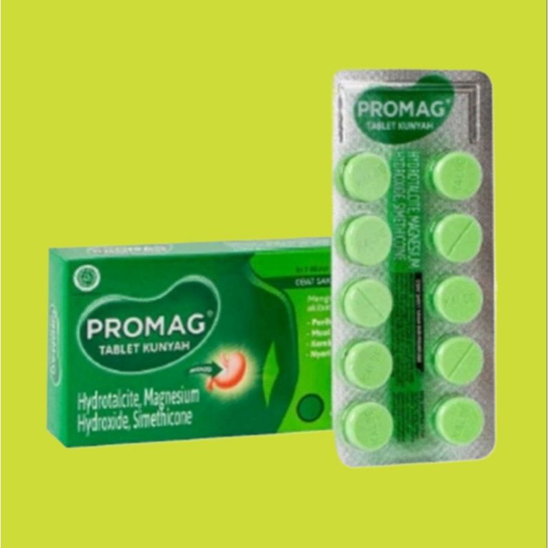 Jual Promag 1 strip isi 10 tablet. | Shopee Indonesia