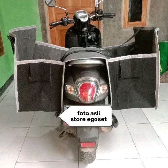 Jual tas obrok bronjong motor tas motor tas kandek tas ronjot tas kurir ...
