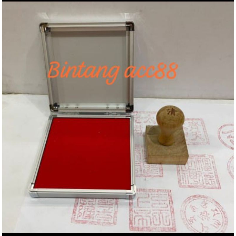 Jual tempat tinta busa stempel dewa 11cm x 11cm | Shopee Indonesia