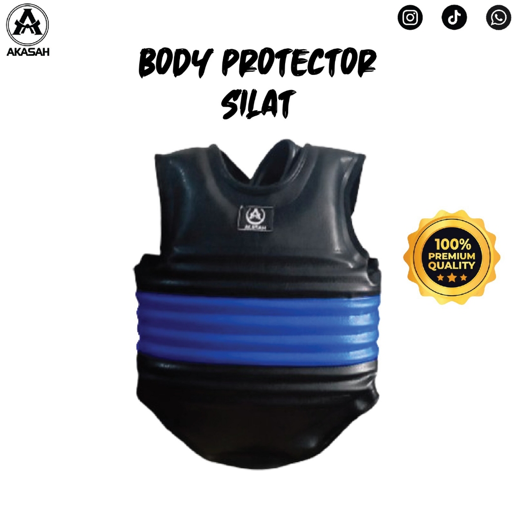 Jual AKASAH - Body Protector Silat Peraturan Terbaru / Pelindung Badan ...
