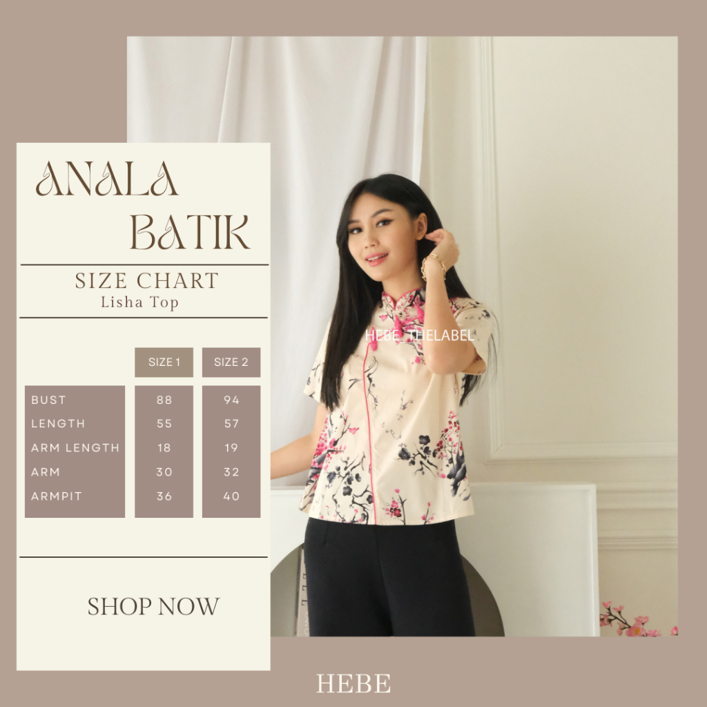 Jual Anala Batik Cheongsam - ( Men Short-Kiko-Mutia-Dara-Kora-Emily ...