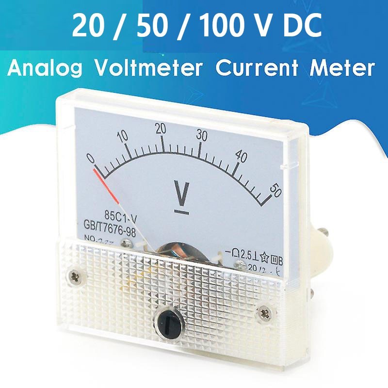 Jual Voltmeter Analog DC | Shopee Indonesia