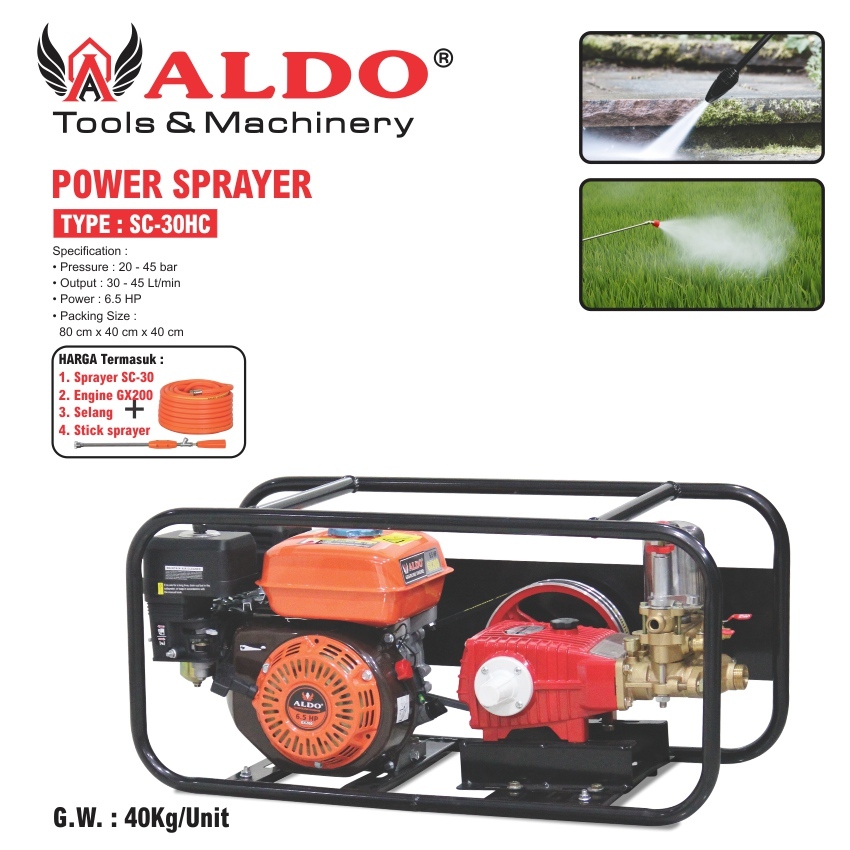 Jual POWER SPRAYER SC-30 HC / MESIN SPRAYER / MESIN CUCI STEAM ...