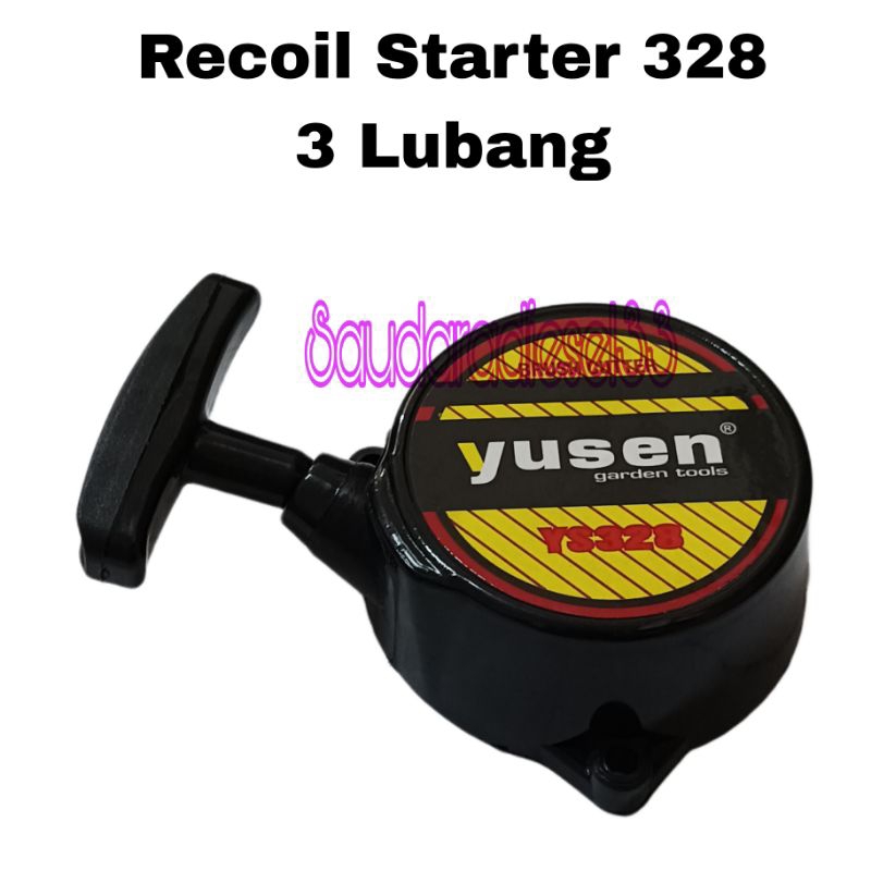 Jual Recoil Starter 328 / Kap Engkol Mesin Potong Rumput 3 Lubang baut | Shopee Indonesia