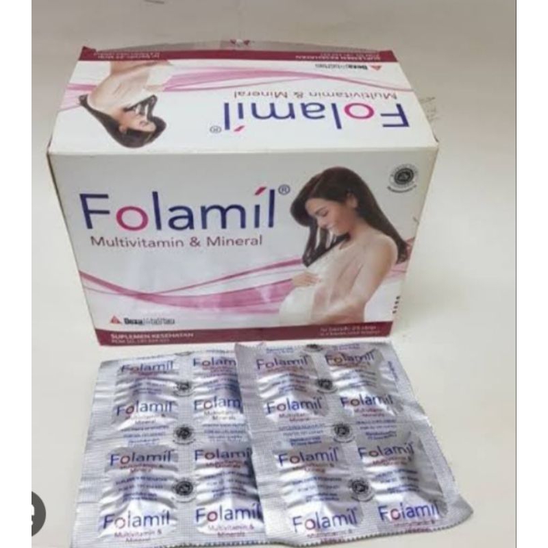 Jual folamil strip isi 4 tablet | Shopee Indonesia