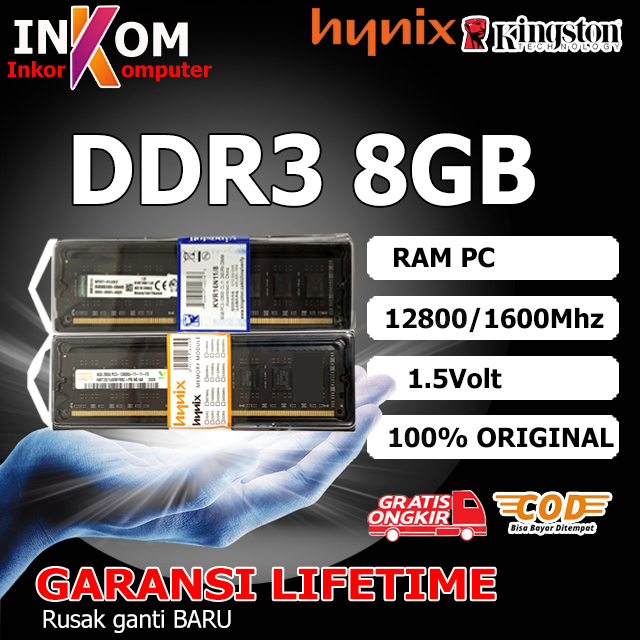 Jual RAM / Memory PC DDR3 8GB Samsung | Shopee Indonesia