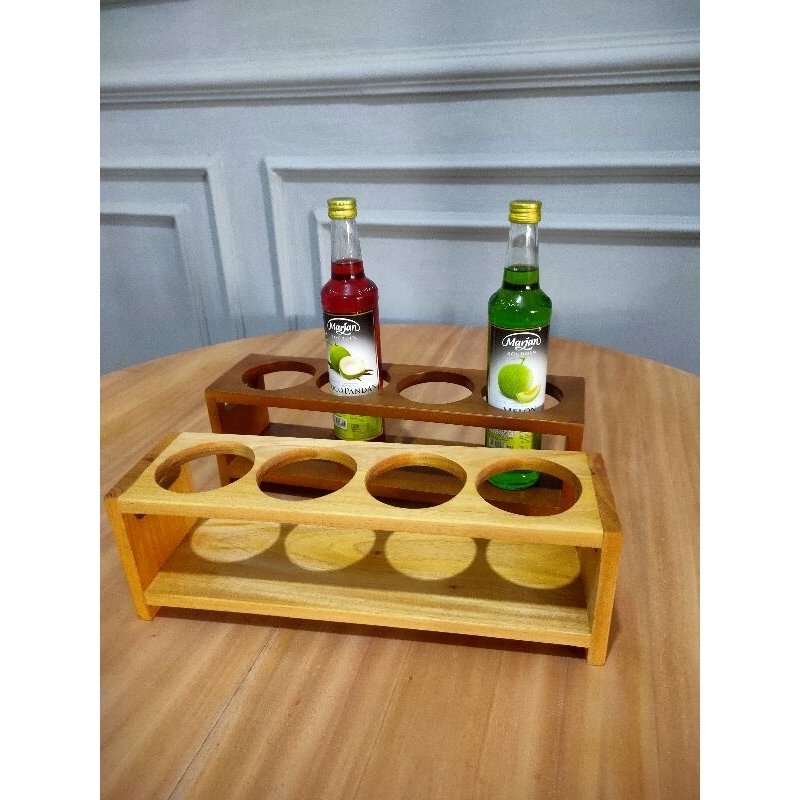 Jual Rak botol.syrup isi 4 diameter lubang 8 cm | Shopee Indonesia