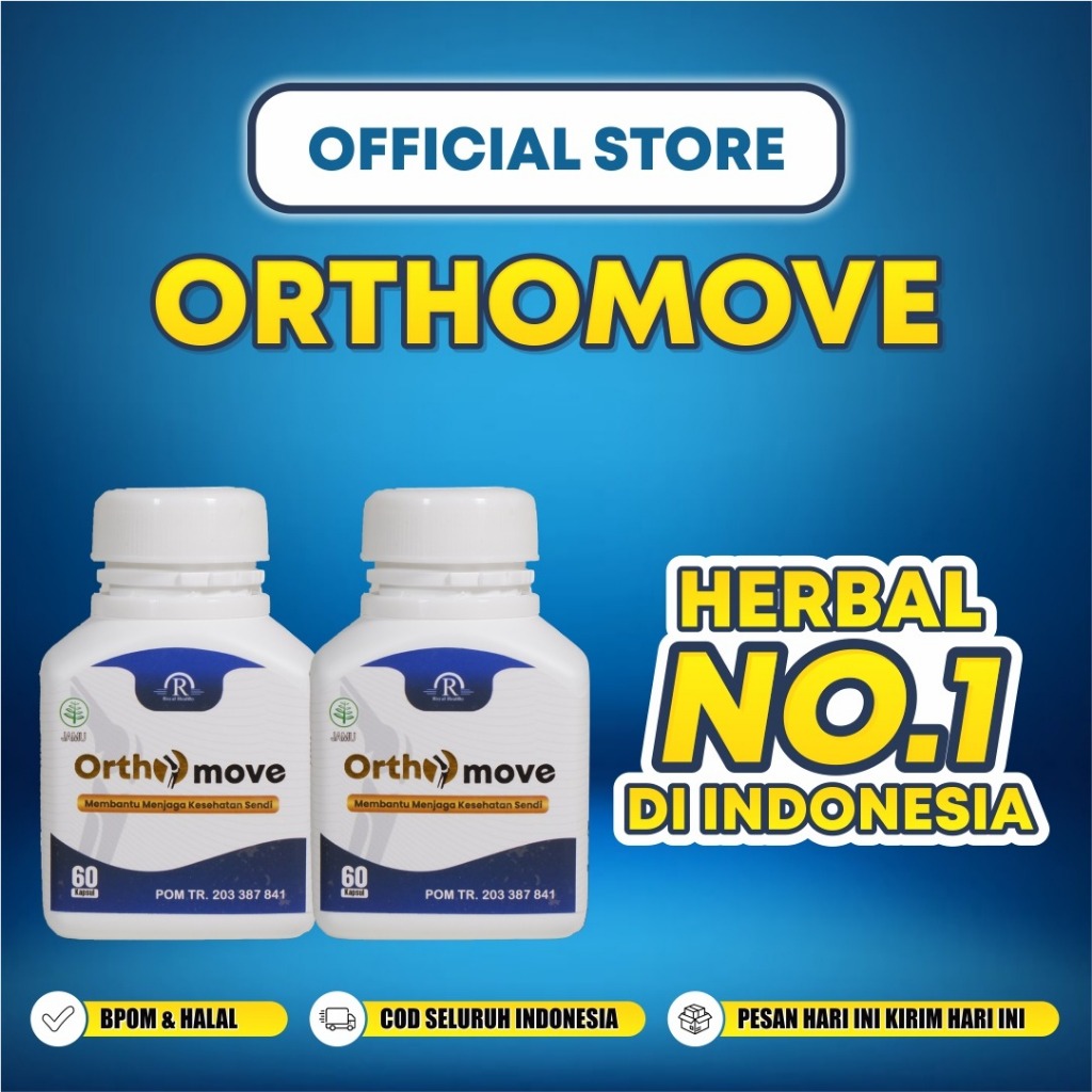 Jual ORTHOMOVE - Paket 2 Botol 60 Kapsul untuk Nyeri Sendi & Saraf ...