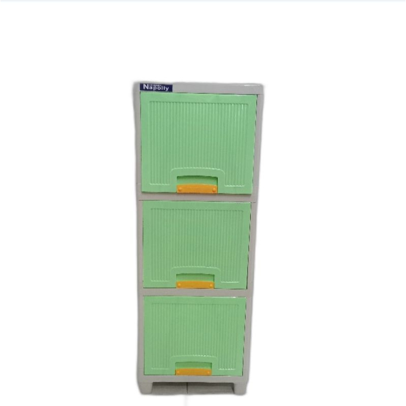 Jual NAPOLLY- LOCKER BOX 1305/ LEMARI PLASTIK 3 PINTU | Shopee Indonesia