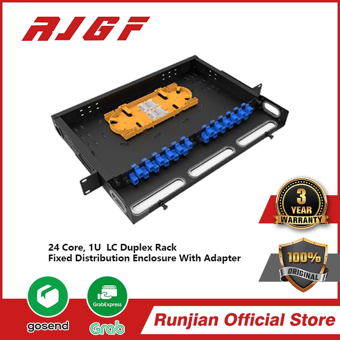 Jual H3C Core 24 LC Duplex Rack Fixed Distribution Enclosure 1 U With ...